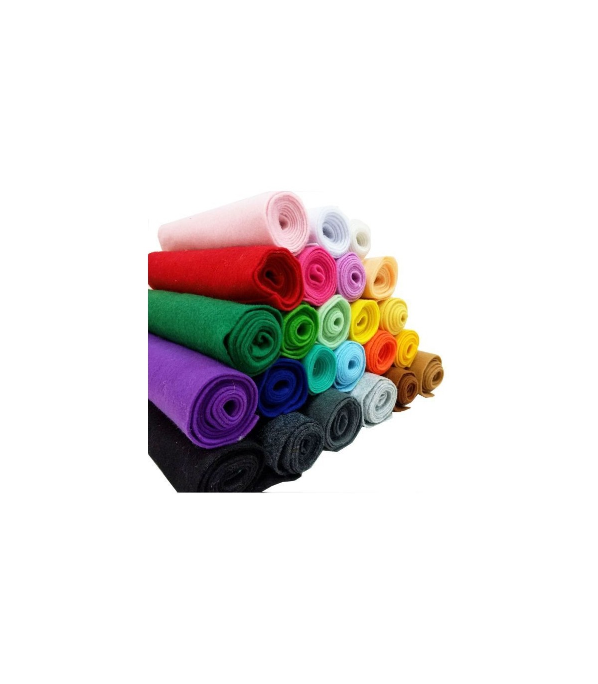 Pliegos de fieltro Múltiples Colores Mercería Inma